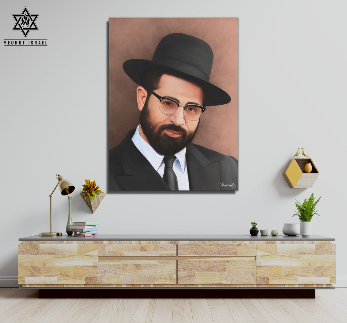 Discover the Beauty of Digitally Hand-Drawn Gedolim Portraits – Meorot ...